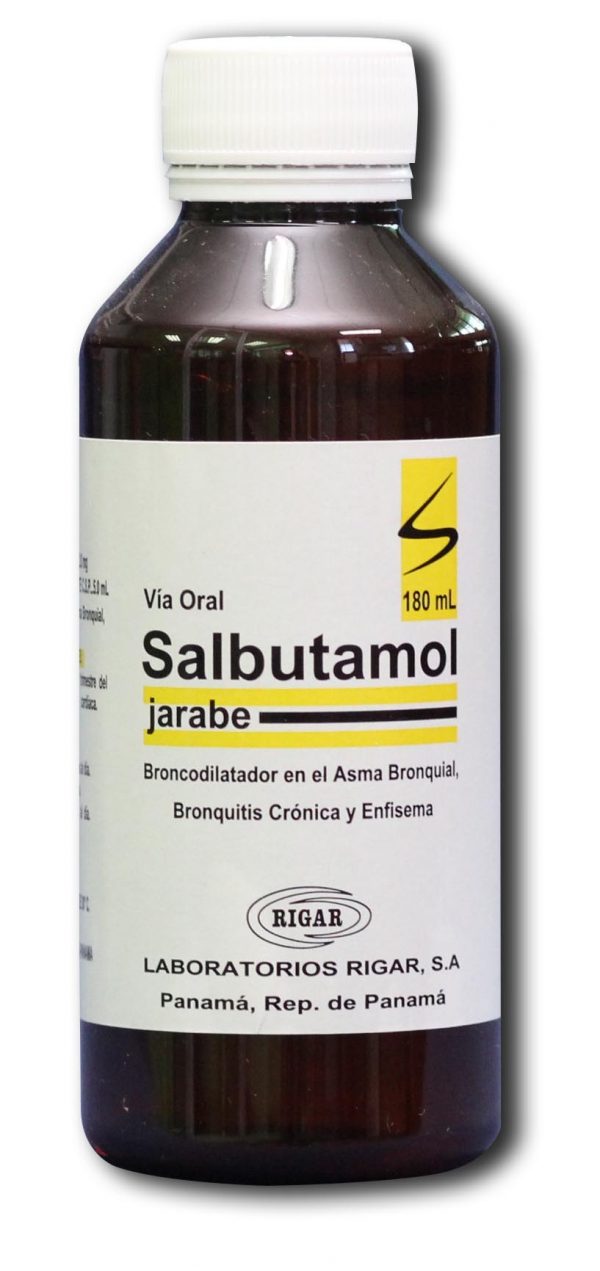 Salbutamol Jarabe Rigar – Laboratorios Rigar